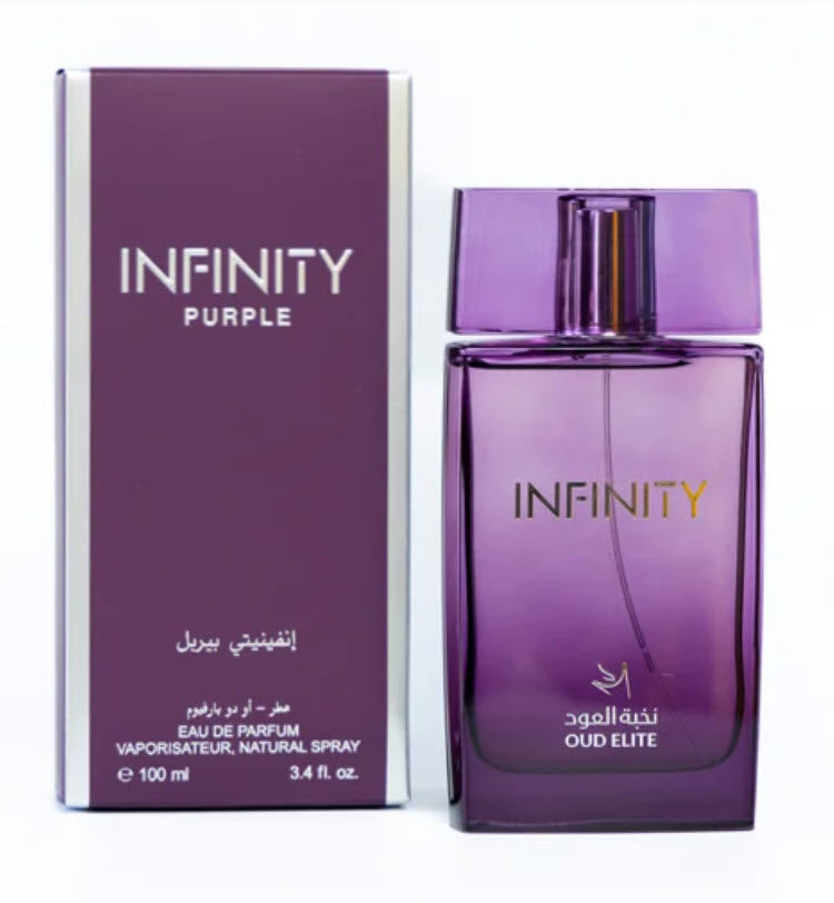 Infinity Purple Perfume 100ml by Oud Elite | Floral Vanilla