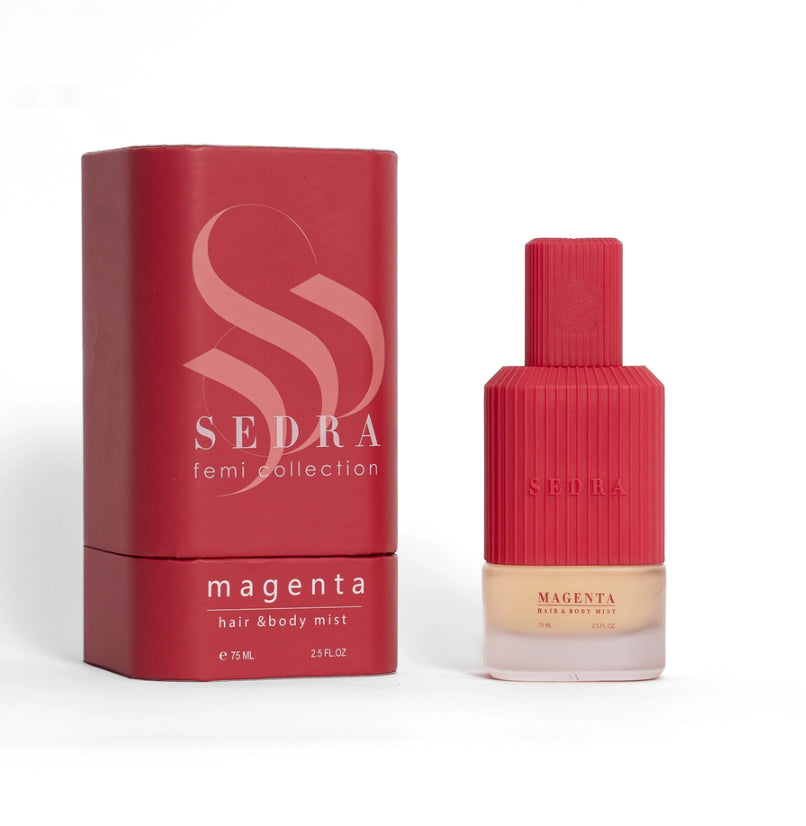 Magenta Hair & Body Mist 75ml by Sedra | Sweet Arabic Mist with Cherry ...