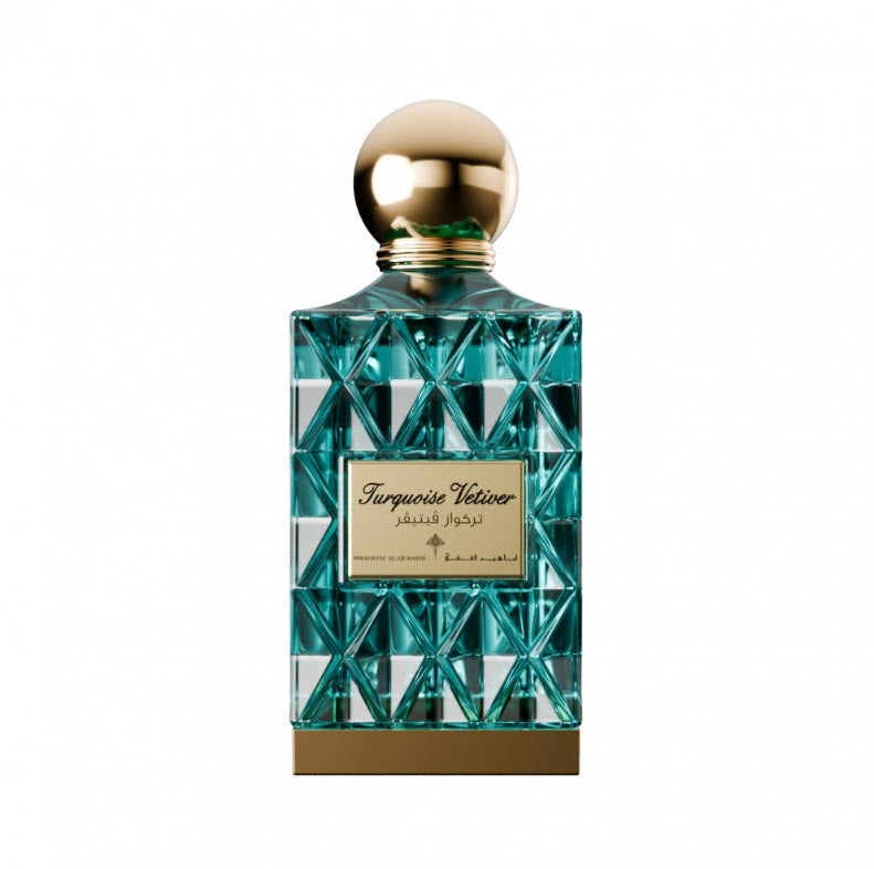 Turquoise Vetiver Ibraq Perfumes I Ibraheem Al Qurashi Perfumes