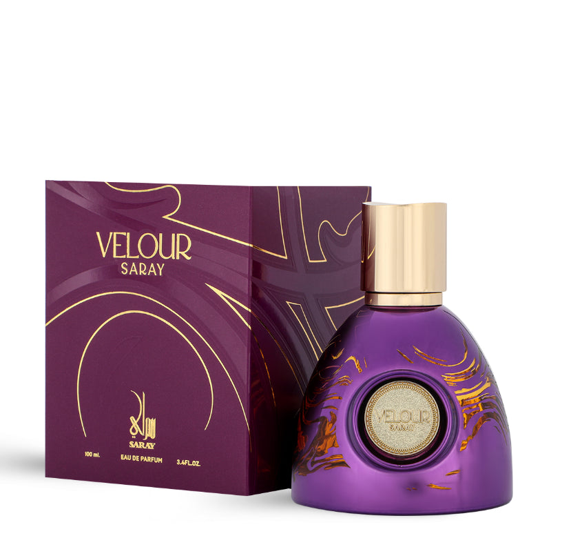 Velour Eau De Parfum 100ml | Saray Perfumes – Leather & Rose Scent