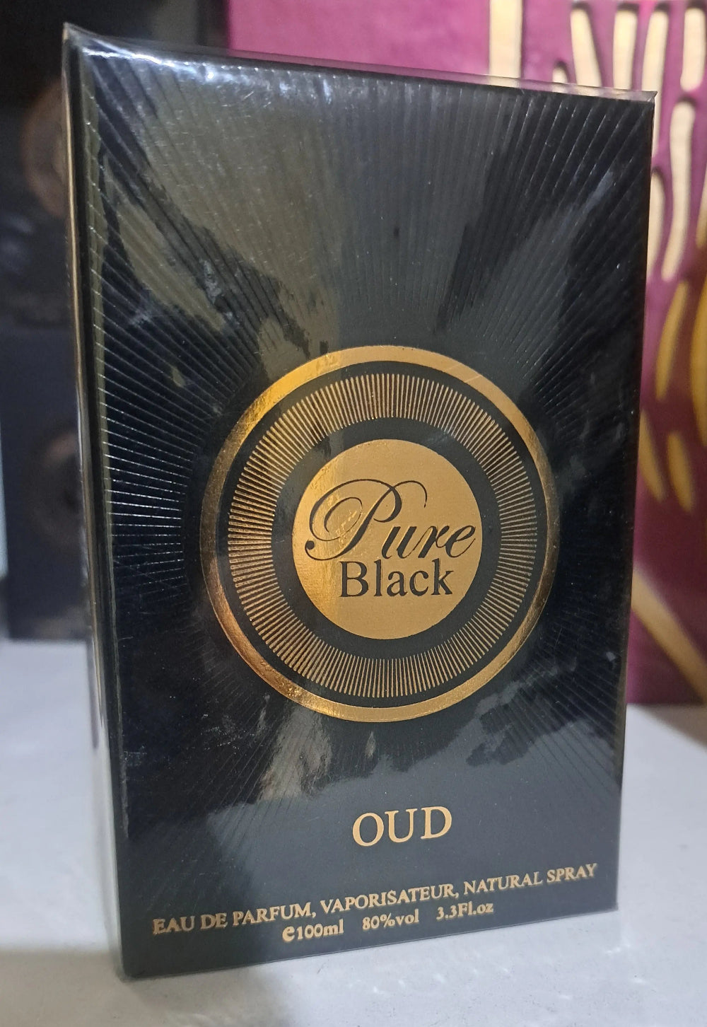 Pure Black Oud Perfume 100ml For Men I Oud Elite Perfumes I Nukhbat Al Oud